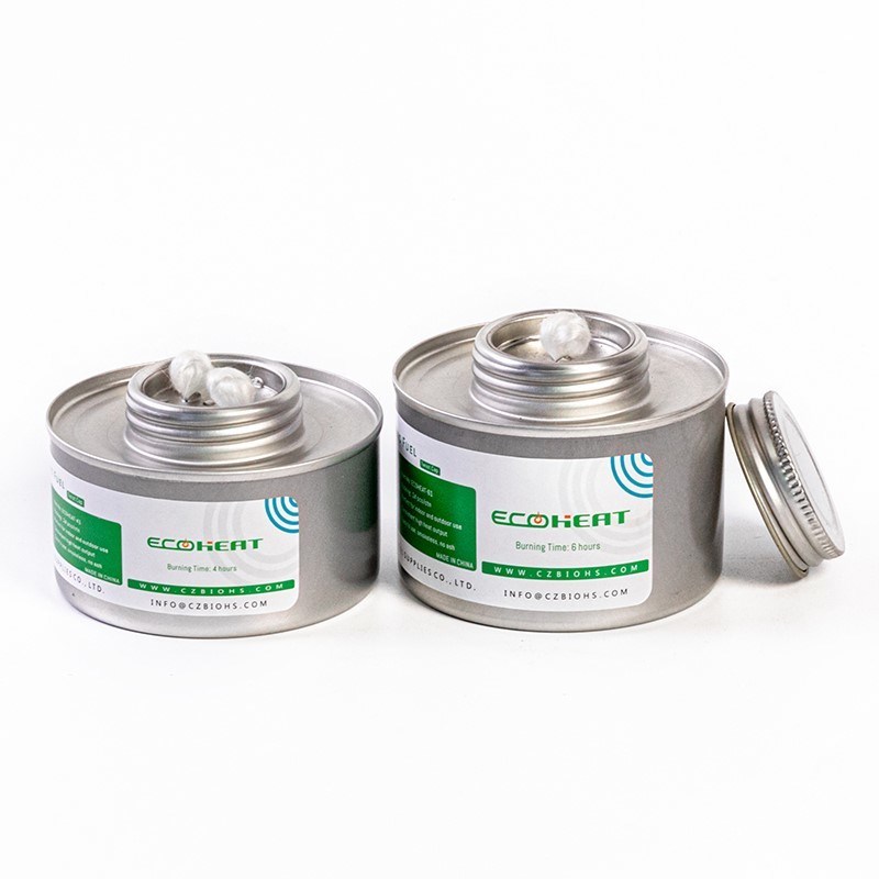 24 Pack Handy Wick Liquid Safe Heat 6 Hour Chafing Fuel Gel With Wick